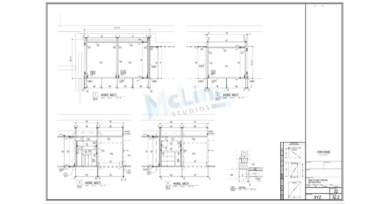 Fundamentals Of Cabinet Shop Drawings - McLine Studios